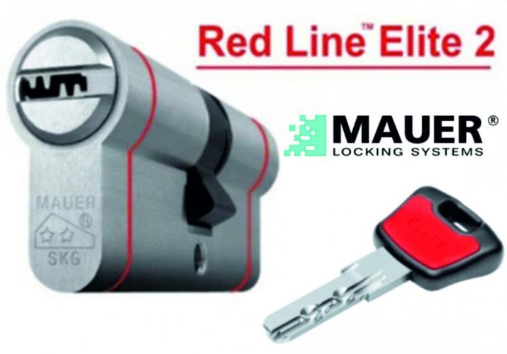 Κύλινδρος ασφαλείας MAUER ELITE 2 RED LINE - LOCKS Online